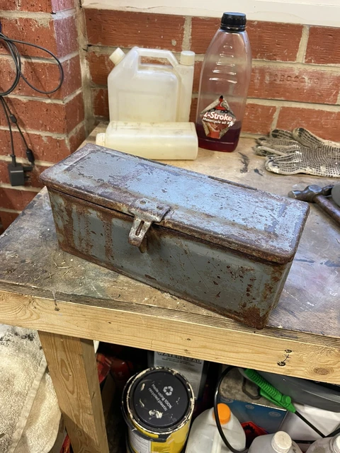 GREY FERGUSON TE20 tractor toolbox tool box £39.00 - PicClick UK