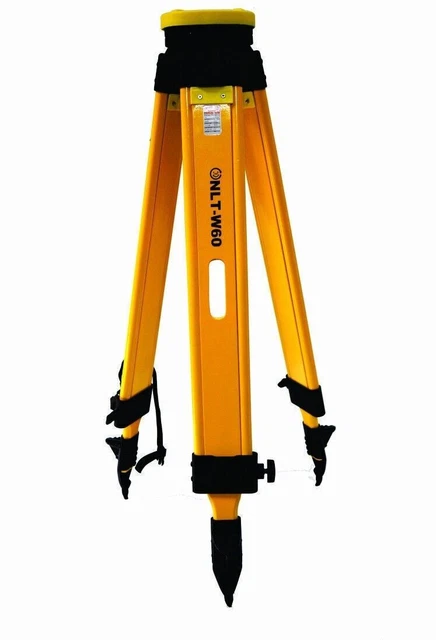 WOODEN TRIPOD TOTAL Station Heavy Duty LEICA, SOKKIA TRIMBLE TOPCON NLT ...