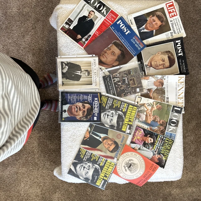 JFK ASSASSINATION, RFK, Jackie Kennedy Books, Magazines £7.92 - PicClick UK