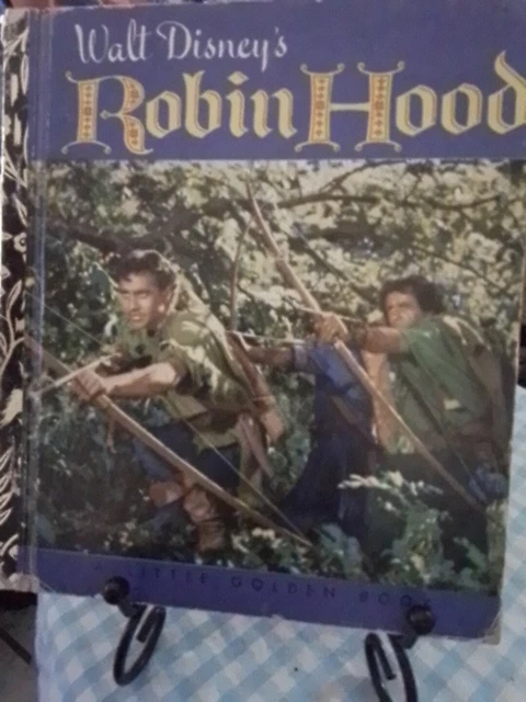 WALT DISNEY'S ROBIN HOOD Little Golden Book 1973 #D38 Sydney VGC $14.75 ...