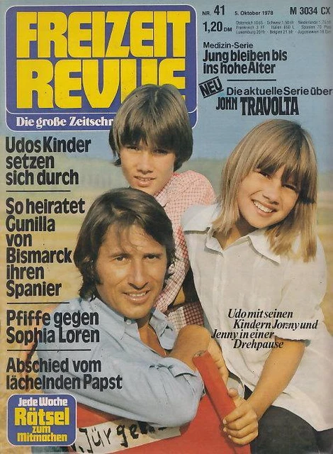 FREIZEIT REVUE URSULA Andress, Zarah Leander,John Travolta,Olivia ...