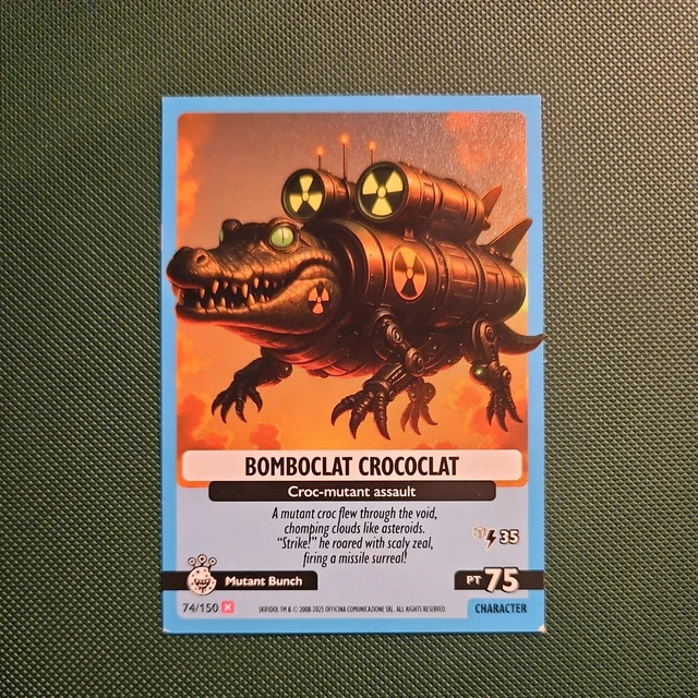 SKIFIDOL ITALIAN BRAINROT TCG card - 74/150 Bomboclat Crocolat ...
