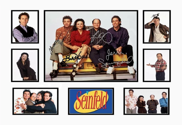 SEINFELD CAST SIGNED Limited Edition Memorabilia Print Gift Autograph £ ...