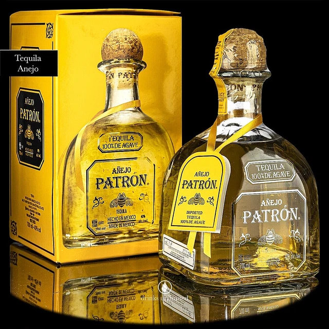 PATRON TEQUILA ANEJO Gold 40% 0,7l Mexico EUR 49,95 - PicClick DE