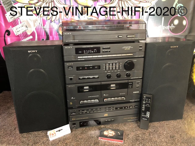 SONY LBT-D105 COMPACT Hi-Fi Stereo System + Cdp-C311M Multi Cd Player ...