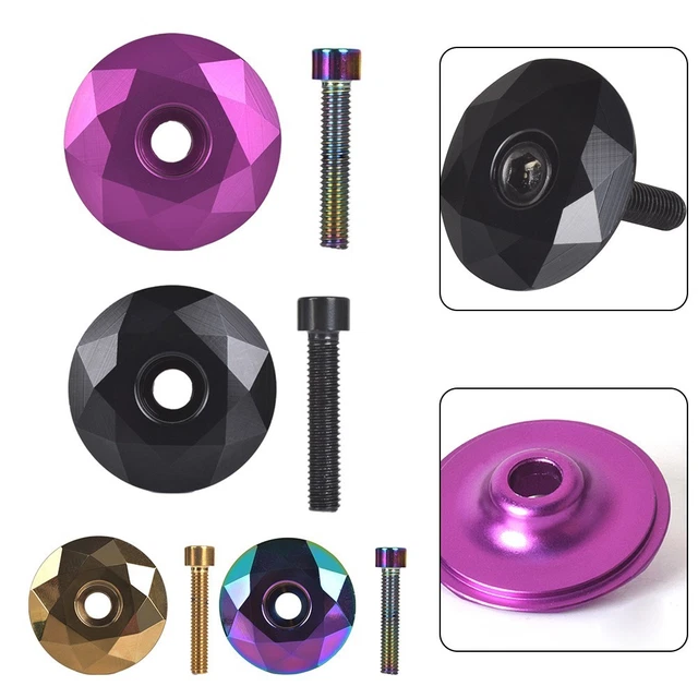 CNC PRECISION MACHINED Bike Bowl Set Covers Lightweight and Attractive ...