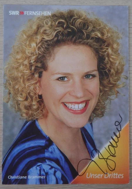 AUTOGRAMM DEUTSCHE SCHAUSPIELERIN Christiane Brammer "Die Fallers" (104533) EUR 2,99 - PicClick DE