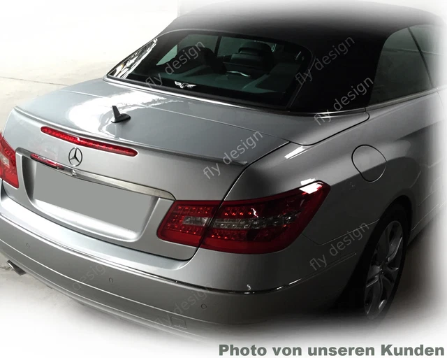 MERCEDES W212 LIMO rear spoiler lip demolished new spoiler flap ...
