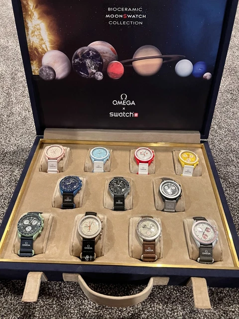 SWATCH X OMEGA Bioceramic Moonswatch Watch Collection FULL SET plus ...