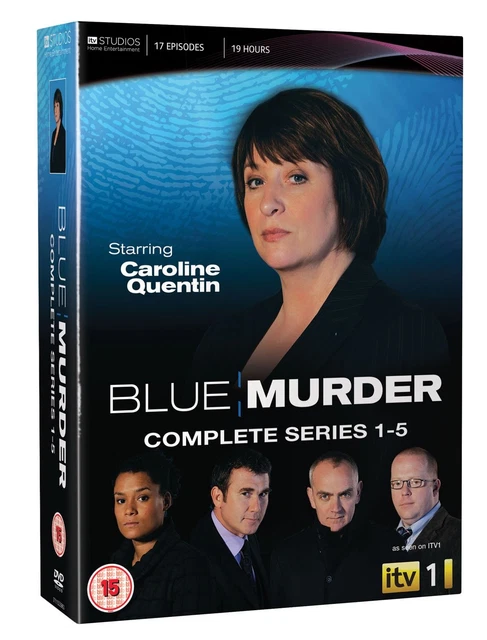 DVD - BLUE Murder Complete Series 1 TV Series 1 Caroline Quentin ITV PAL UK R2 £3.00 - PicClick UK
