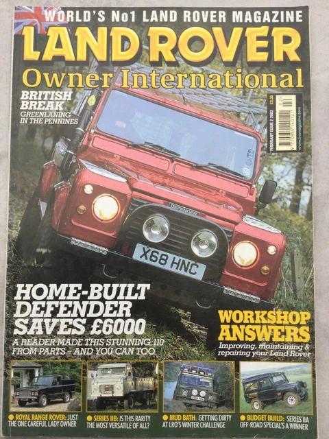 LAND ROVER OWNER International Magazine - February 2002 - Series IIB ...