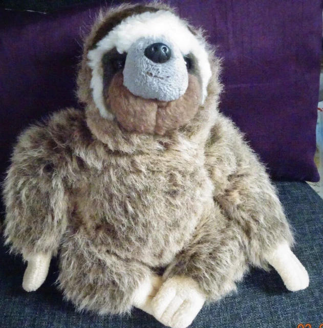 BBC PLANET EARTH Three Toed Pygmy Sloth Teddy Bear Plush Soft Toy. POSH ...