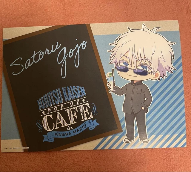 JUJUTSU KAISEN SATORU Gojo Pop-Up Cafe Namba Marui Placemat EUR 93,41 ...