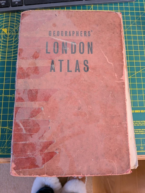 COLOUR GEOGRAPHICAL LONDON Atlas 1964 5th Edition £3.99 - PicClick UK