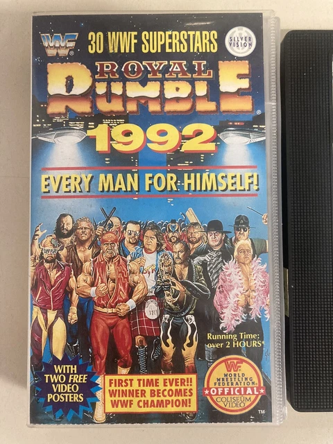 WWF WRESTLING VHS Royal Rumble 1992 £0.85 - PicClick UK