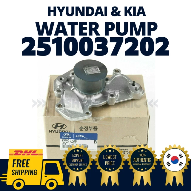 GENUINE OEM HYUNDAI Kia Water Pump Assy Coolant Tiburon Sonata Tucson ...