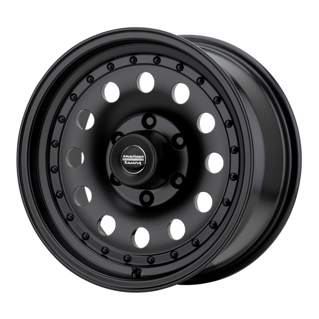 17X8 AMERICAN RACING AR62 OUTLAW II Satin Black Wheel 5x5 (30mm) EUR ...
