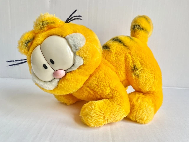 VINTAGE GARFIELD PLUSH standing on all fours stretching pose £27.72 ...