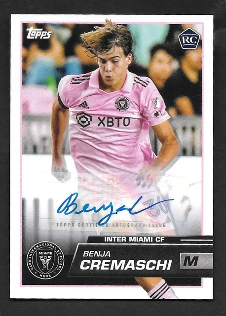AUTOGRAPHE MLS BENJA CREMASCHI RC 2023 - INTER MIAMI CF - #112 EUR 4,63 ...