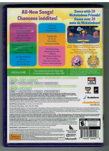 NICKELODEON DANCE 2 Kinect Xbox 360 game Microsoft xbox360 £9.65 ...