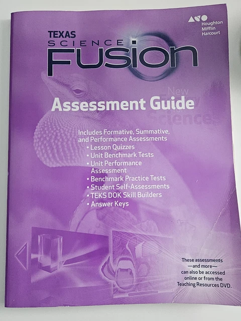 TEXAS SCIENCE FUSION Assessment Guide Grade 3 $30.00 - PicClick