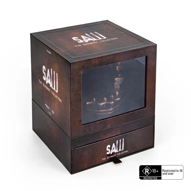 SAW: THE ULTIMATE Collection Limited 4K Ultra HD Blu Ray 13 Disc Film ...