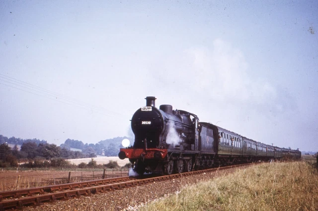 TRANSPORT RAILWAY COLOUR Slide 30530 Midhurst Branch 1964 £3.45 ...