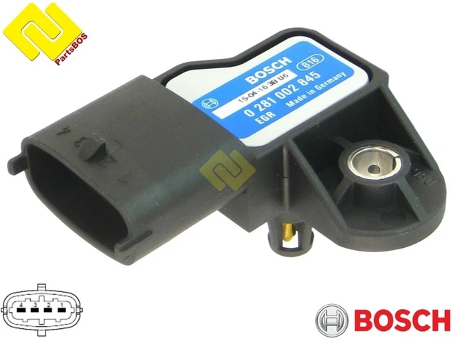 BOSCH 0281002845 COLLETTORE Aspirazione Mappa Sensore Pressione, Gm ...