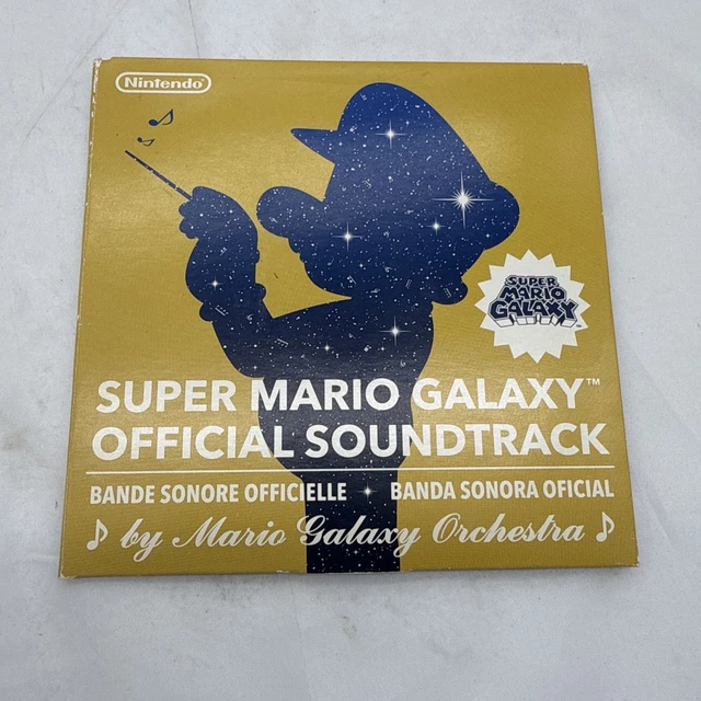 NINTENDO SUPER MARIO Galaxy Official Soundtrack Mario Galaxy Orchestra ...