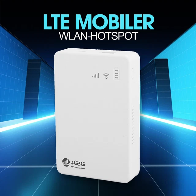 4G LTE MOBILE WiFi Hotspot 5G Unlocked 300Mbps 4G LTE Router With SIM ...