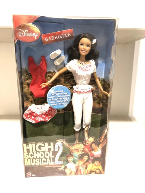 * HIGH SCHOOL Musical 2 Doll Mattel Disney Gabriella Bambola Muneca ...