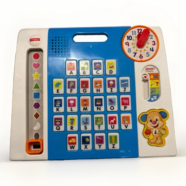 FISHER PRICE LAUGH And Learn A To Z Smart Pad Puppy’s Alphabet Board ...