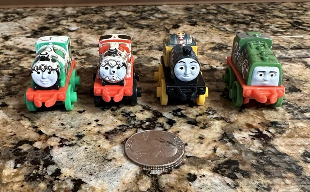 THOMAS THE TRAIN & Friends Minis Lot Of 4 Dinosaur Fossil Mini Trains ...