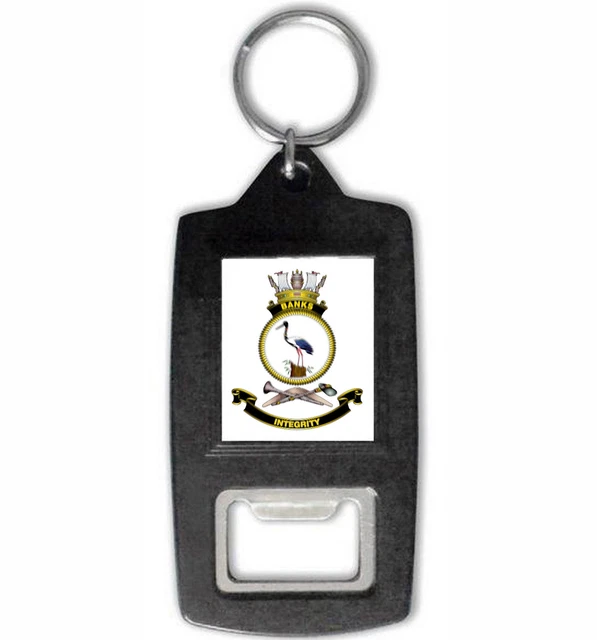 HMAS BANKS ROYAL Australian Navy Bottle Opener Image Fuzzy To Stop Web ...