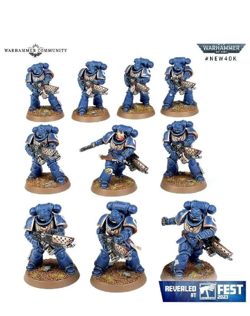 SPACE MARINE INFERNUS Squad x10 Pre-Order Warhammer 40k 10th Edition ...