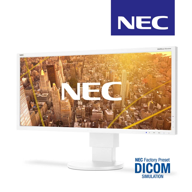 MONITOR NEC MULTISYNC EA295WMi-WH bianco 29" calibrabile DICOM SIM IPS ...