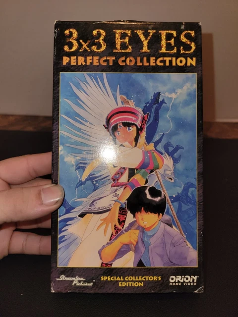 3X3 EYES PERFECT Collection VHS 1991 Anime Horror W/Human Twist £9.61 ...