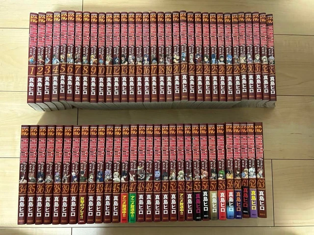 FAIRY TAIL VOL.1-63 Complete Set Manga Comics Hiro Mashima Japanese #N845 EUR 134,48 - PicClick ES