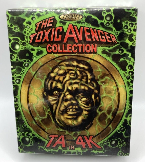 THE TOXIC AVENGER Collection 4K Ultra HD + Blu-Ray Region Free (SEALED ...