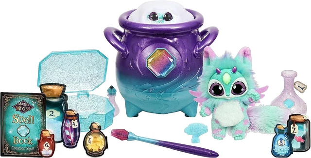 MAGIC MIXIES - Magical Real Misting Purple Cauldron with Interactive 8 ...