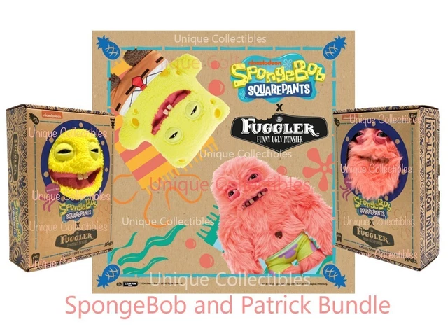 FUGGLER SPONGEBOB SQUAREPANTS & Patrick Starfish Fugglers Nickelodeon ...
