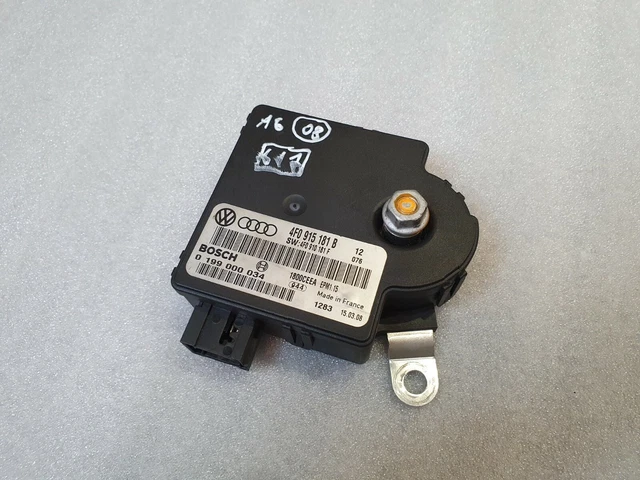 AUDI A6 4F Batteriesteuergerät Bosch Steuergerät Batterieüberwachung ...