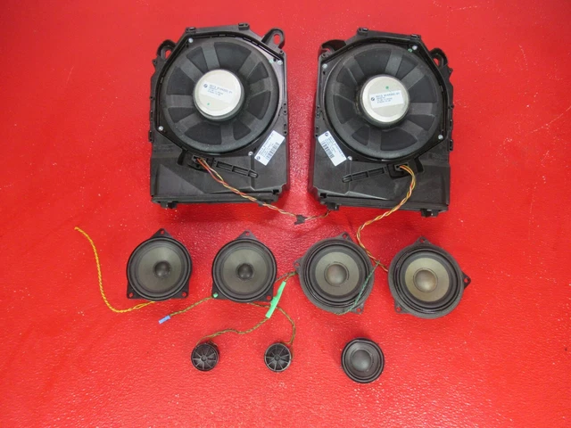 SPEAKER WOOFER CENTRAL Bass Midrange Tweeter HIFI System Set BMW E84 X1 OEM EUR 221,60 - PicClick FR