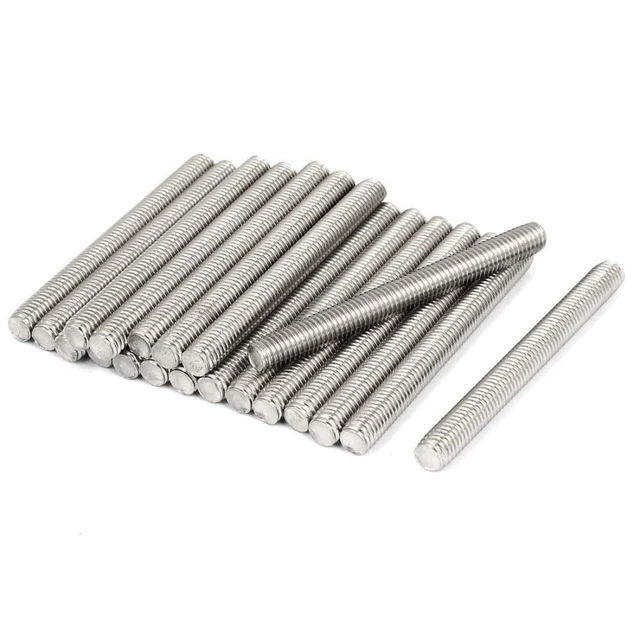 20 PCS STAINLESS Steel Bar Studs M8 X 80mm Fully Threaded Rods $29.84 ...