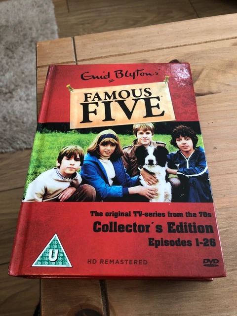 THE FAMOUS FIVE 1970s TV SERIES COMPLETE COLLECTORS DVD BOX SET ...