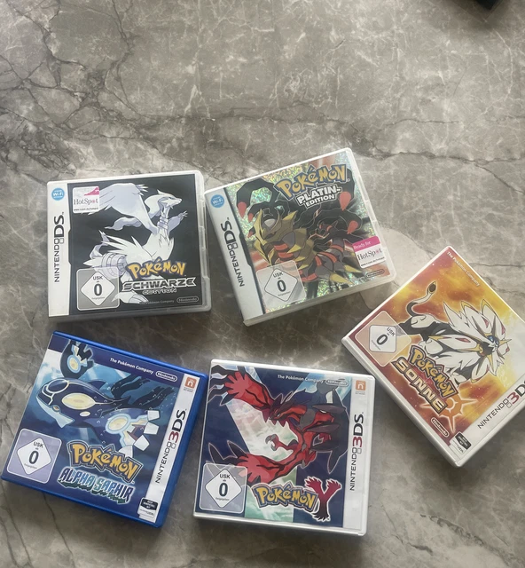 POKÉMON PLATIN, POKÉMON Schwarze, Pokémon Alpha Saphire,Pokémon Sonne ...