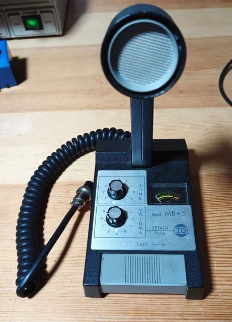 CB FUNK, Zetagi Italy, Model MB + 5, Mikro EUR 37,50 - PicClick DE