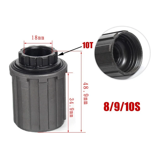 BIKE BICYCLE 891011 Speed Cassette Hub Body Freewheel Body Upgrade Kit ...