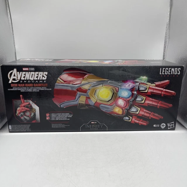 MARVEL LEGENDS AVENGERS Endgame Nano Gauntlet Replica Iron Man Infinity ...