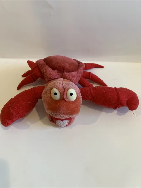 DISNEY'S THE LITTLE Mermaid Plush Sebastian the Crab Stuffed Animal ...